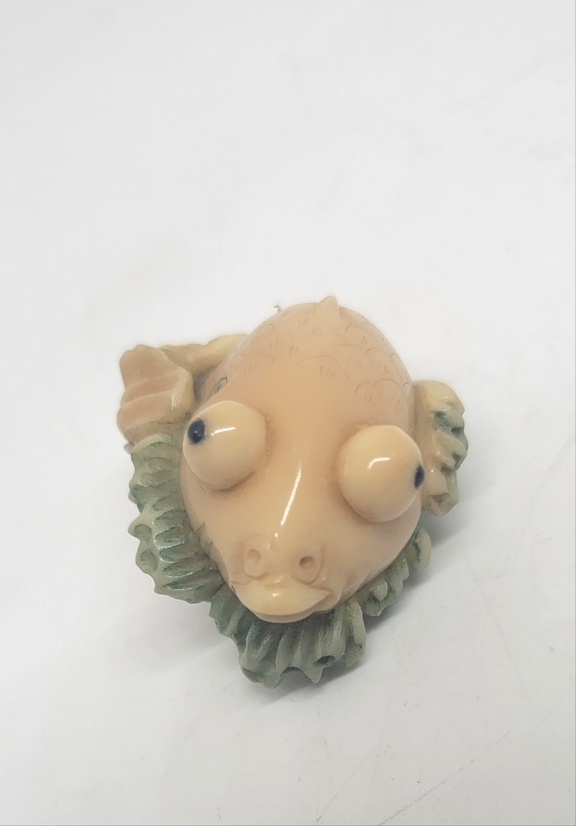 Vintage carved fish Netsuke – Vintage Flair Auctions